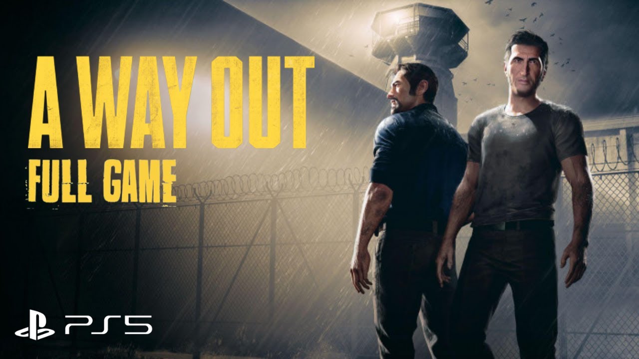 A Way Out Full Game (PS5) - YouTube