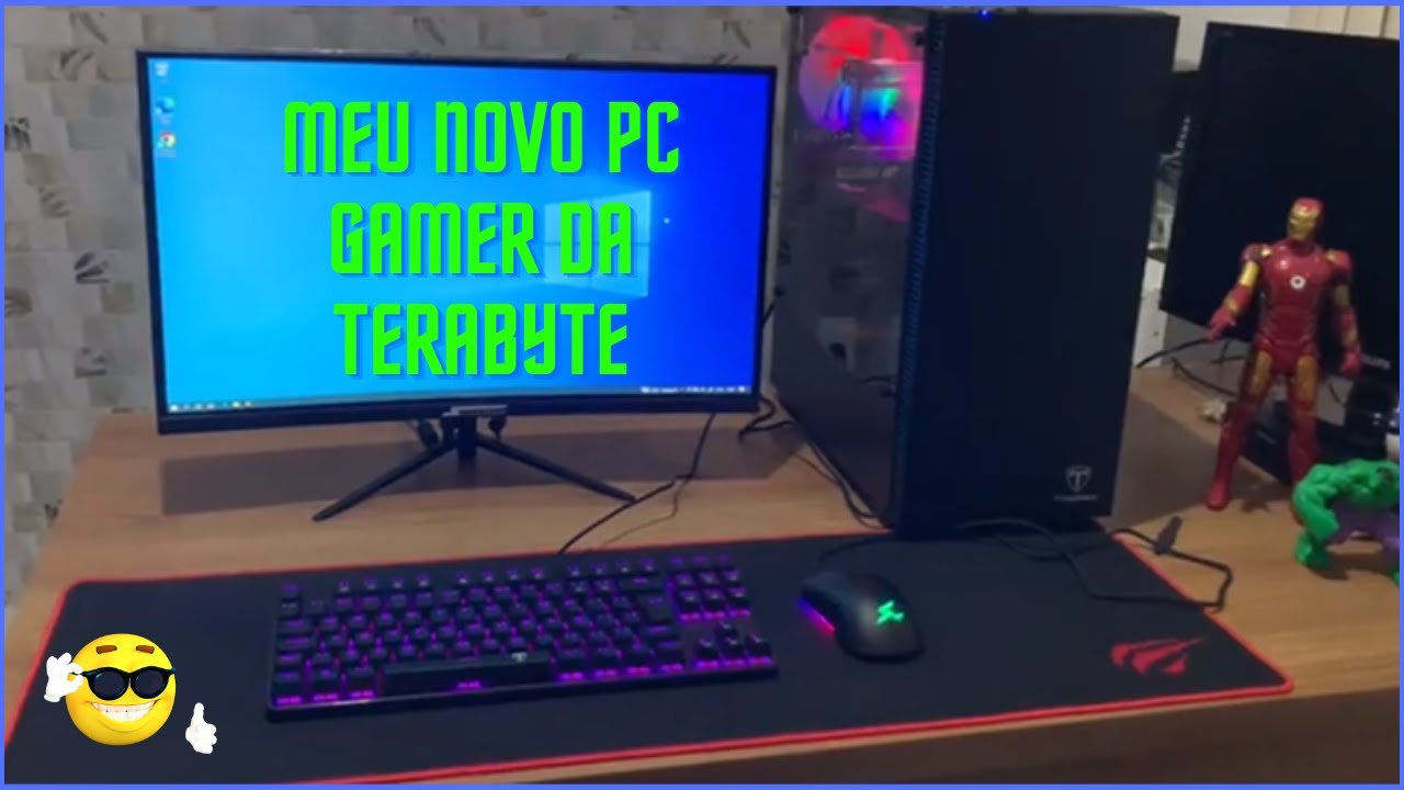Meu novo Pc Gamer da Terabyte - YouTube