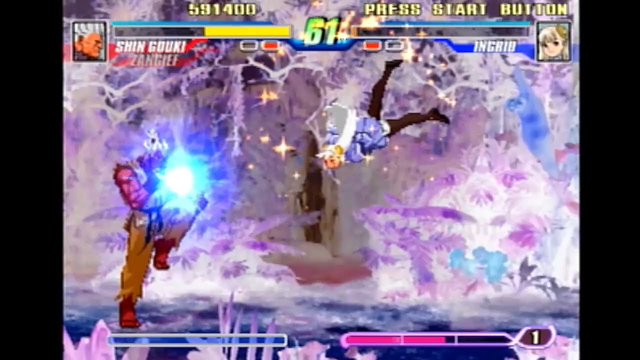 【PS2】CAPCOM FIGHTING Jam カプコンファイティングジャム（神・豪鬼） - YouTube