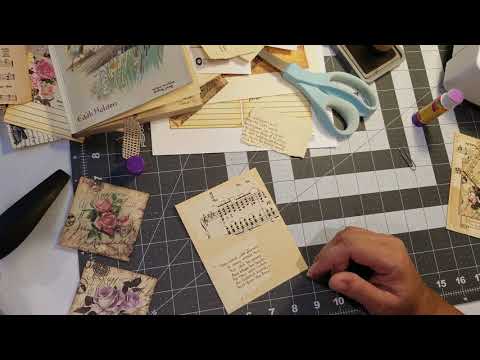 Making Journaling Cards - YouTube