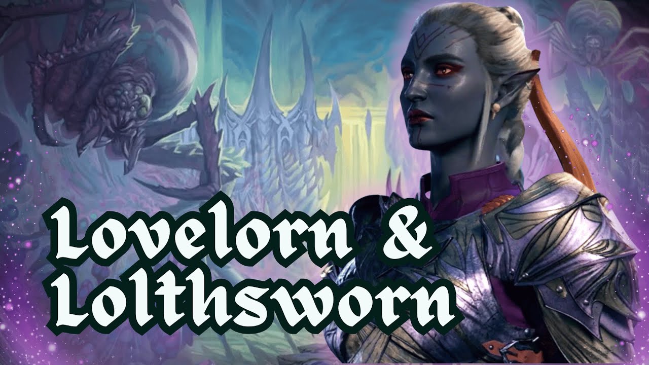 Lovelorn & Lolthsworn | Drow Lore and Character Creation | BG3 Ep. 1 ...