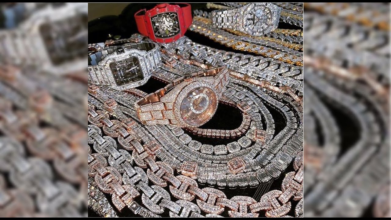 BEST OF RAPPERS JEWELRY COLLECTION OF 2020 (COVID 19 EDITION) - YouTube