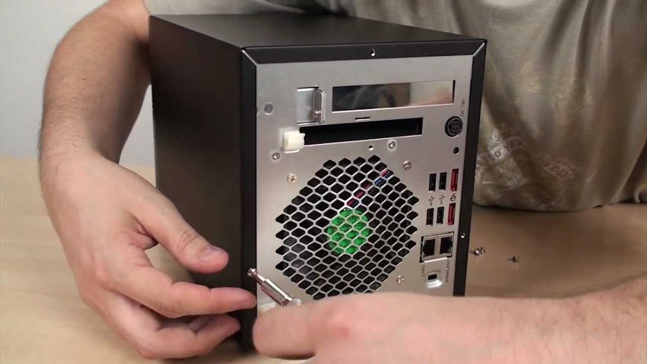 Pitva: NAS s procesorem Intel Atom - YouTube