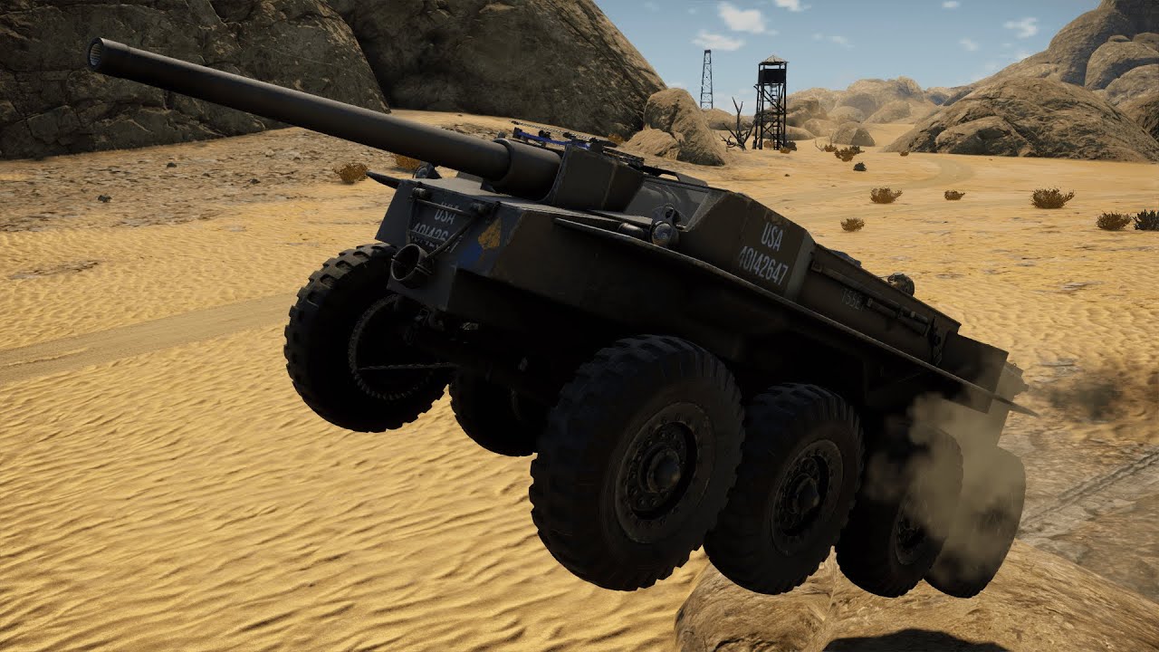 War Thunder #77 - USA 4.3 Army: T55E1 - Mondbuggy mit Einschränkungen ...