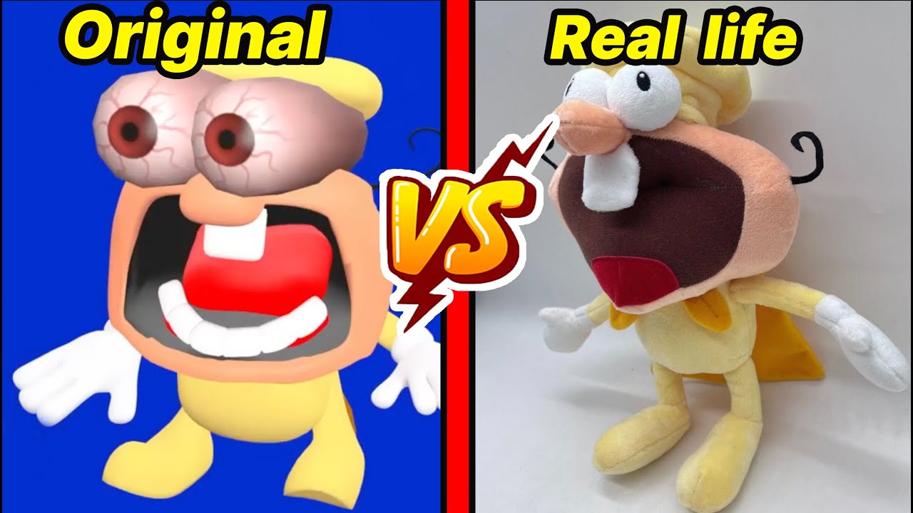 Pizza Tower Screaming meme ORIGINAL vs REAL LIFE version - YouTube