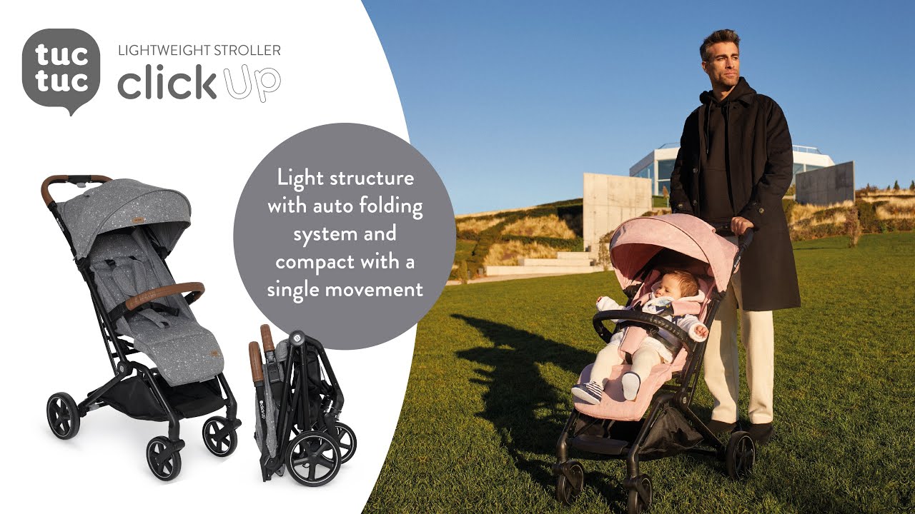 Lighweight stroller CLICK UP tuc tuc - video tutorial - YouTube