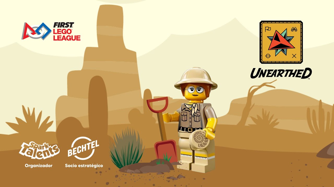 Lanzamiento FIRST LEGO League 2025 Unearthed - YouTube