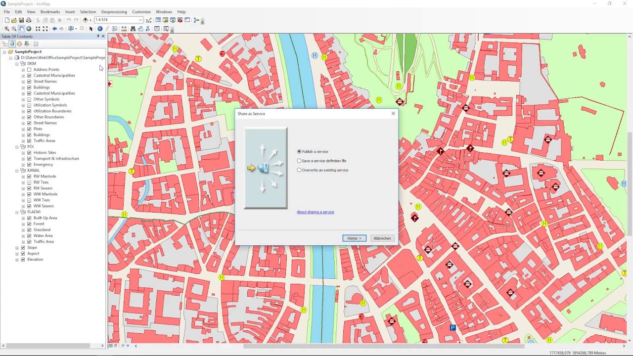 VertiGIS WebOffice: Authoring costum WebGIS projects - YouTube