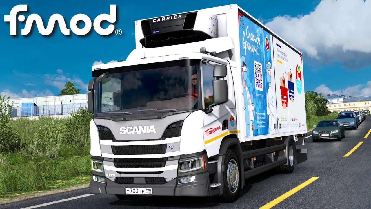 Scania P220 Day Cab + Tandem (ETS2 v1.39) Euro Truck Simulator 2 - YouTube