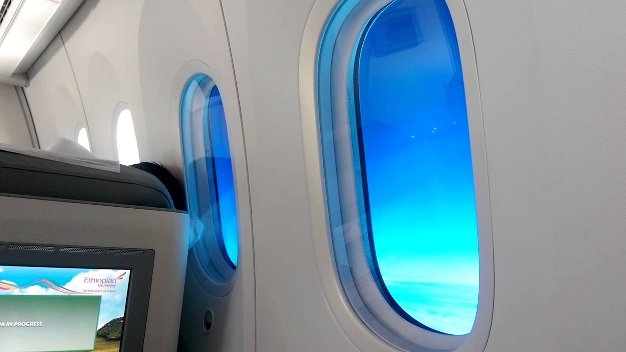 Boeing 787 window dimming system! - YouTube