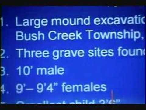 12 feet Giant Human Bones Found: Doug Newton pt. 3-2-1 - YouTube