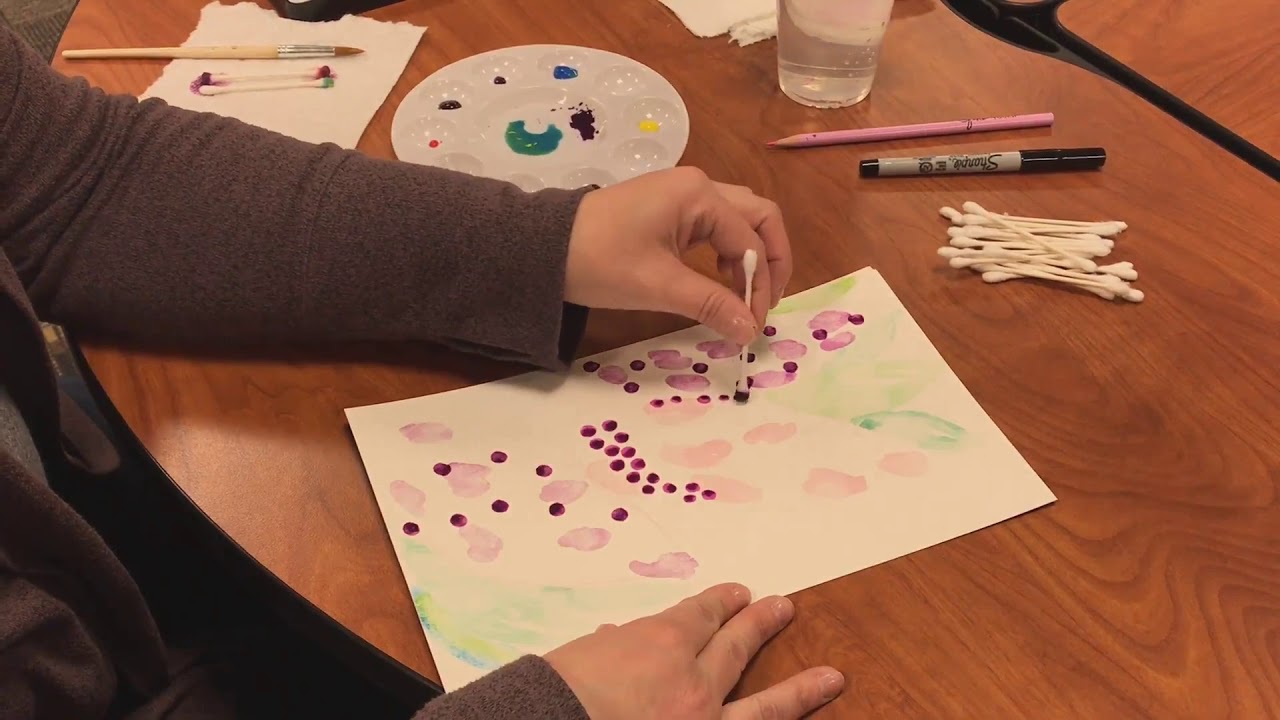 Watercolor Wednesday: Lilacs - YouTube