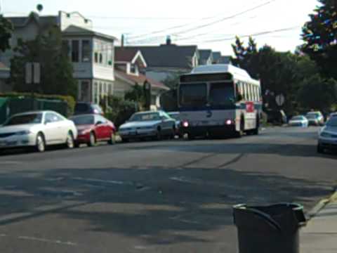MTA bus: CNG # 714 orion 5 on 62nd drive passing by on the Q38 - YouTube