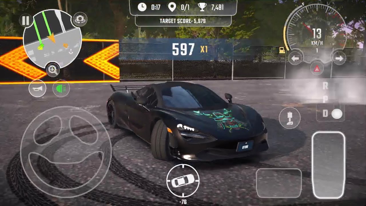 #8 PORT | Successfully completed the “DRIFT” mission with “McLaren 720s ...