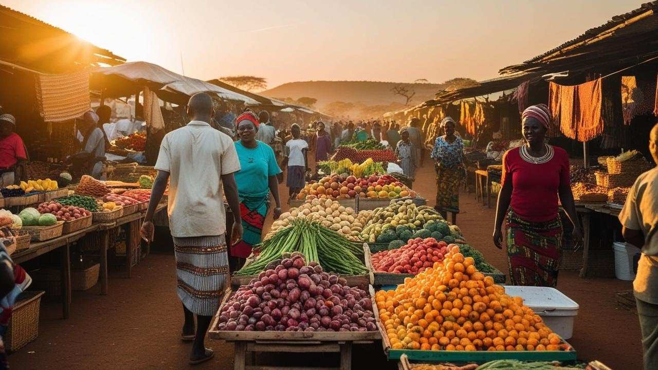 Rural African Village Market Day In Kenya🇰🇪 - YouTube