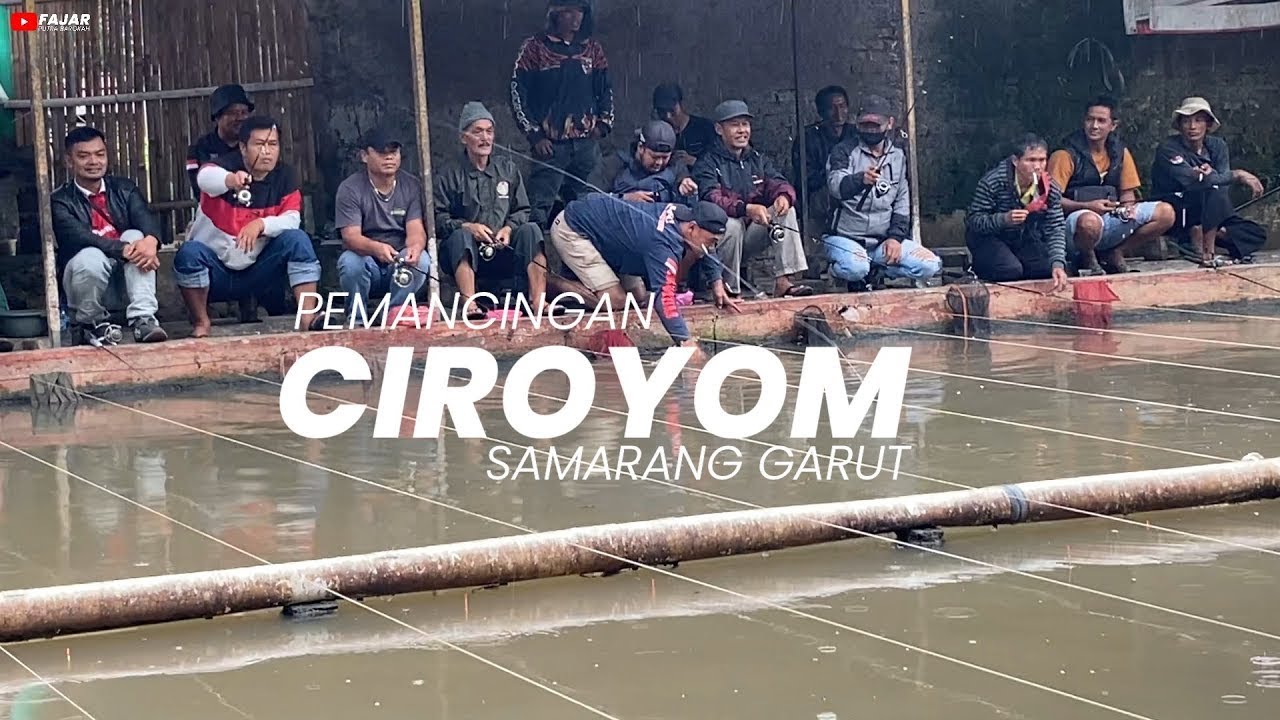 NJEPRUT!! Sensasi Tarikan Ikan Mas Babon Di Pemancingan Ciroyom Garut ...