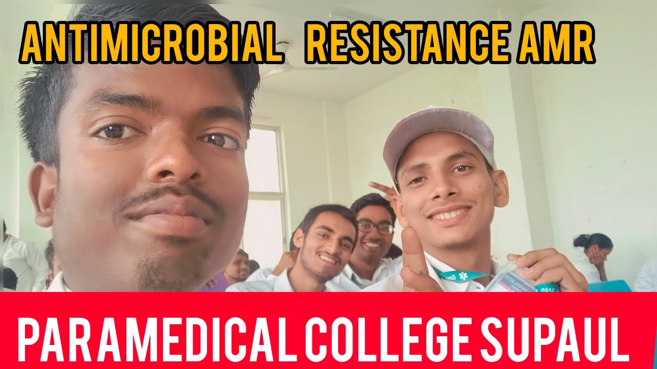 AMR antimicrobial resistance #paramedical college supaul #video - YouTube