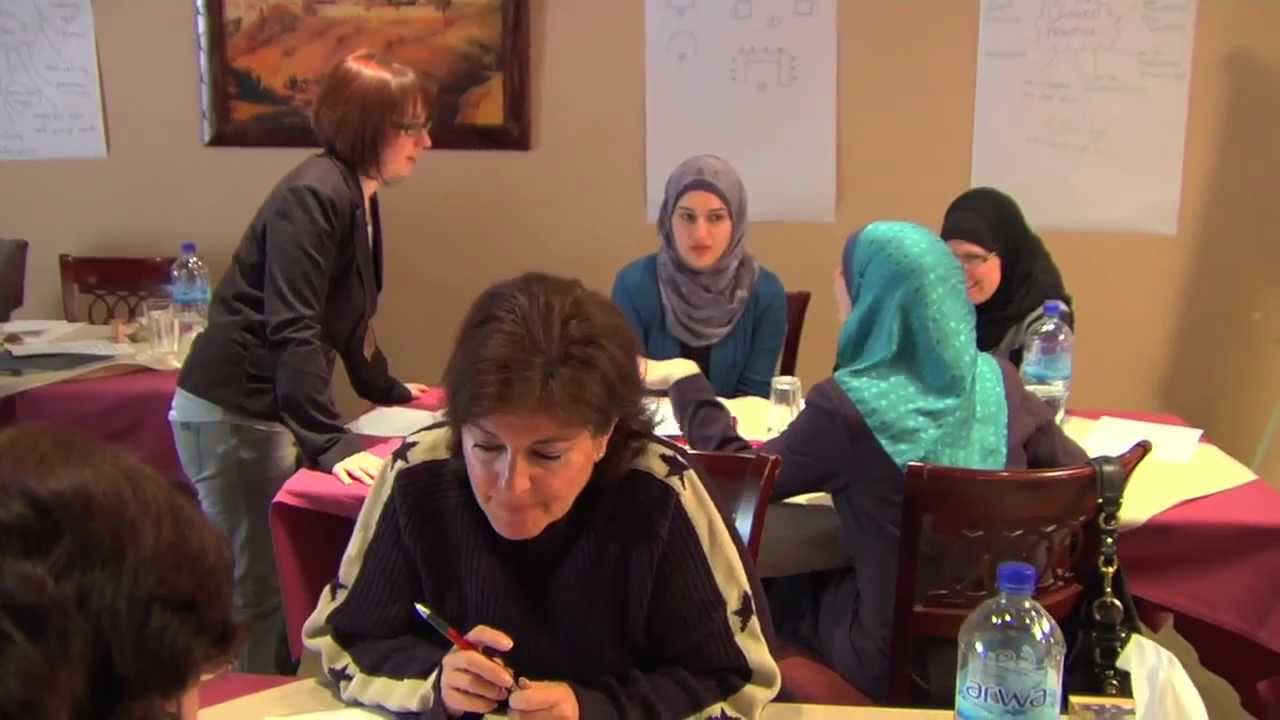 Pre-Celta training in Palestine - YouTube