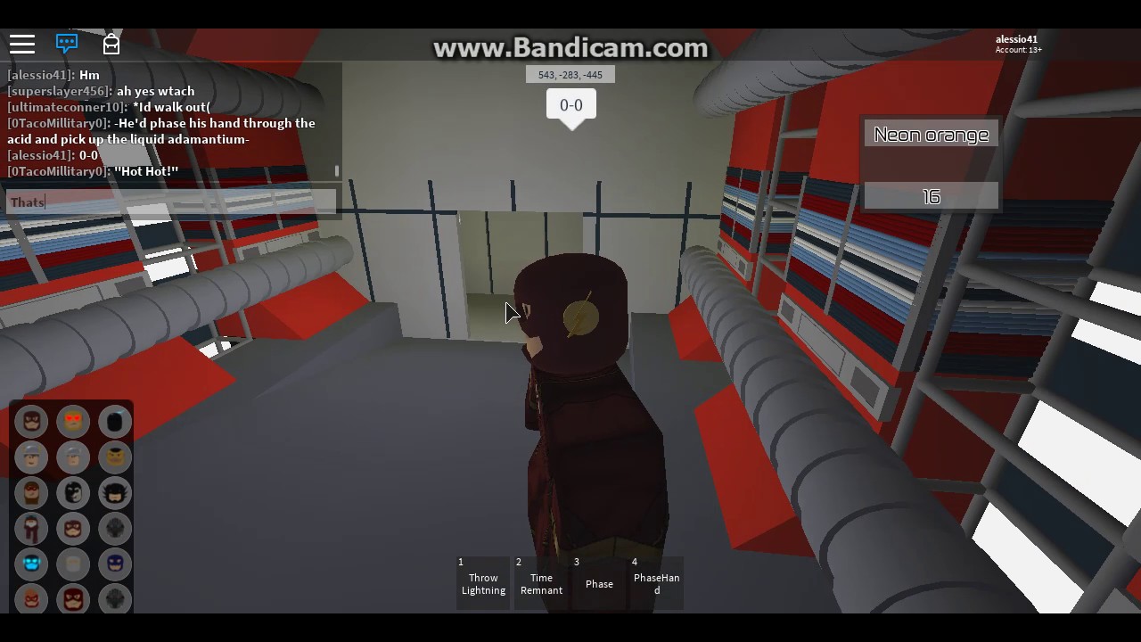 Roblox-Flash Show Case-Running around the city faster than sound ...