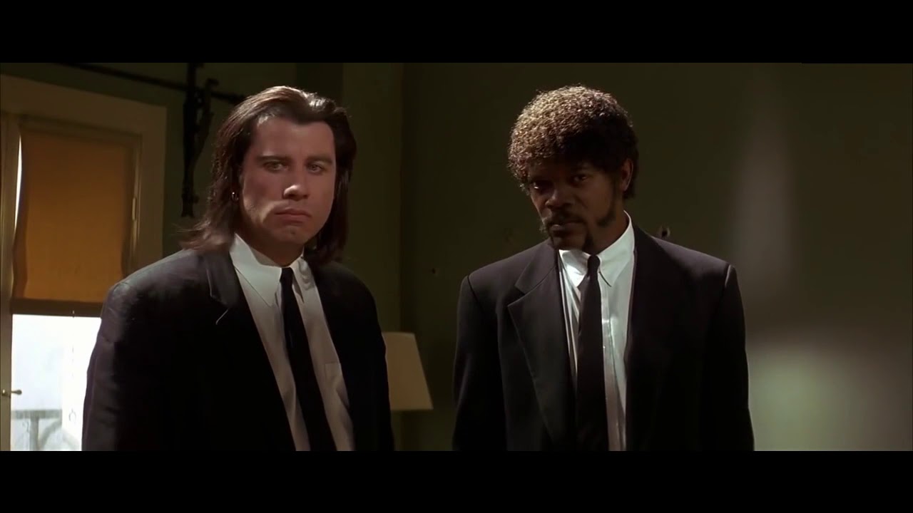 Allstate Pulp Fiction starring John Travolta and Samuel L. Jackson ...