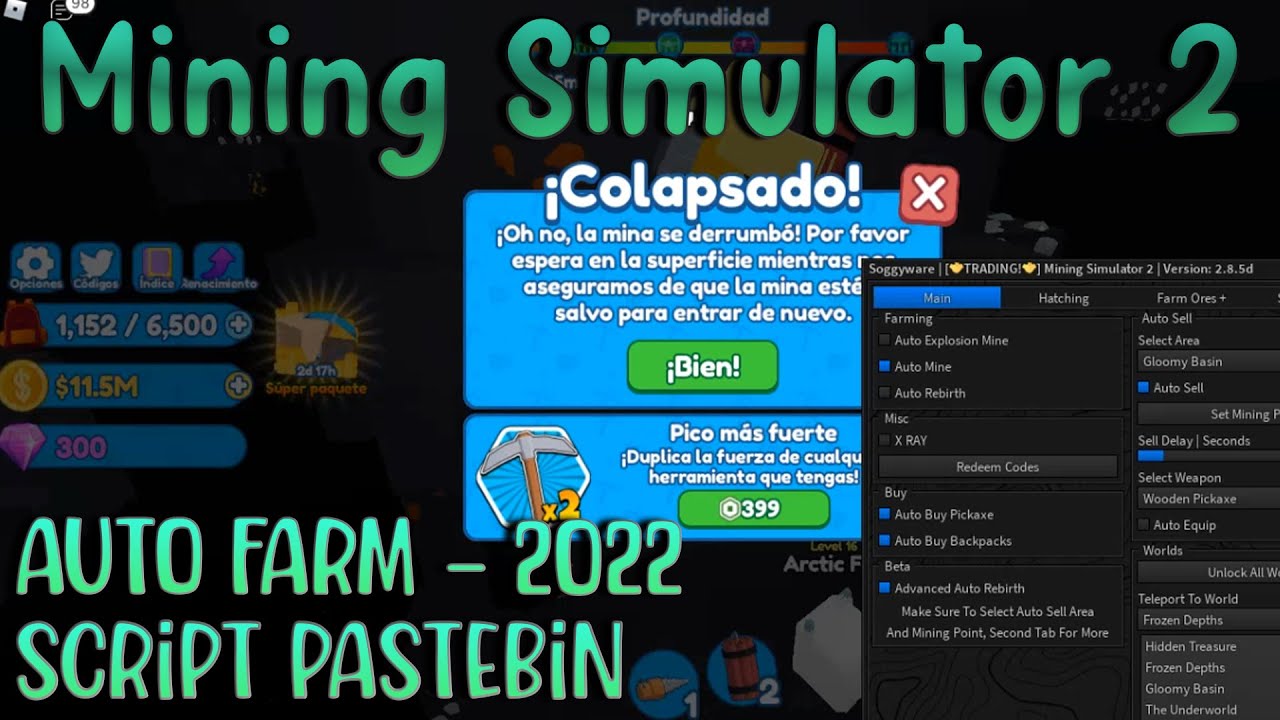 [NEW] Mining Simulator 2 Script HACK: Auto Farm, Auto Mine, Auto ...