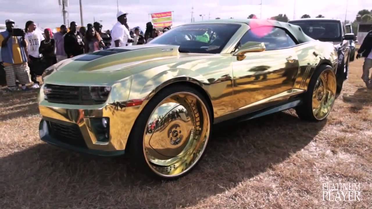 Gold Chevy Camaro!!! - YouTube