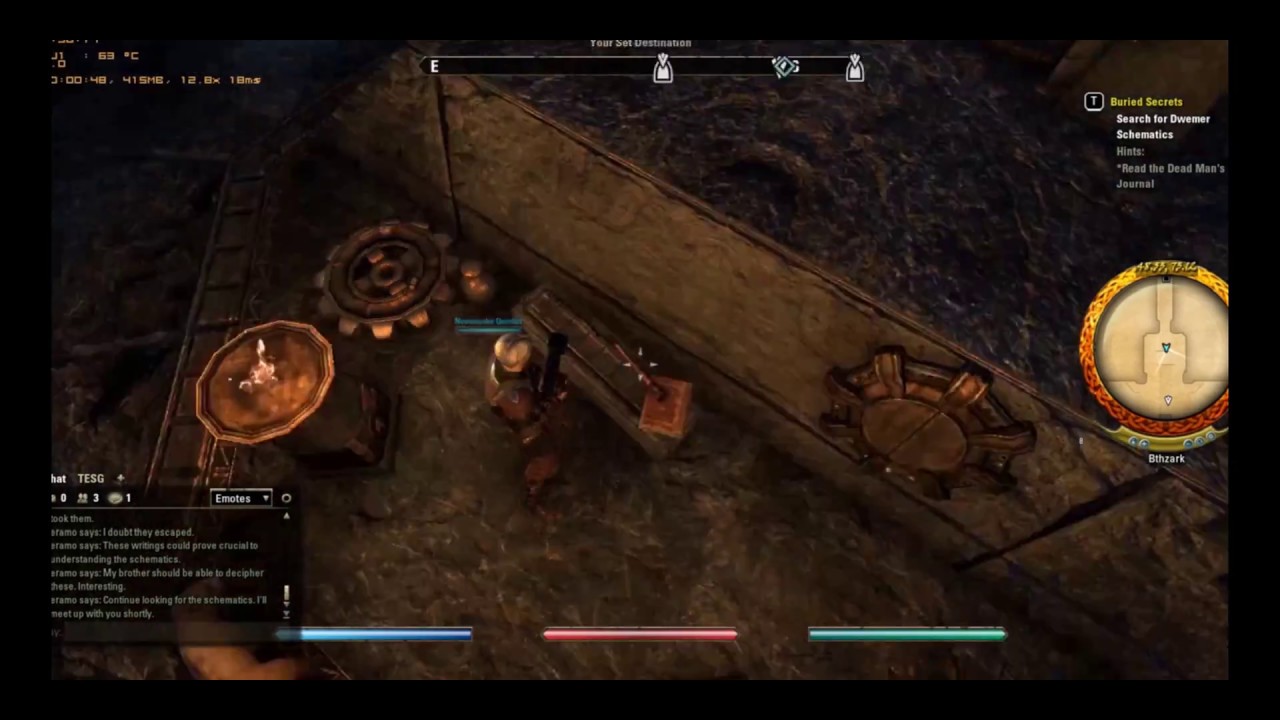 An Auldjohn ESO Vid Cap: Bthzark Hidden Secrets - YouTube