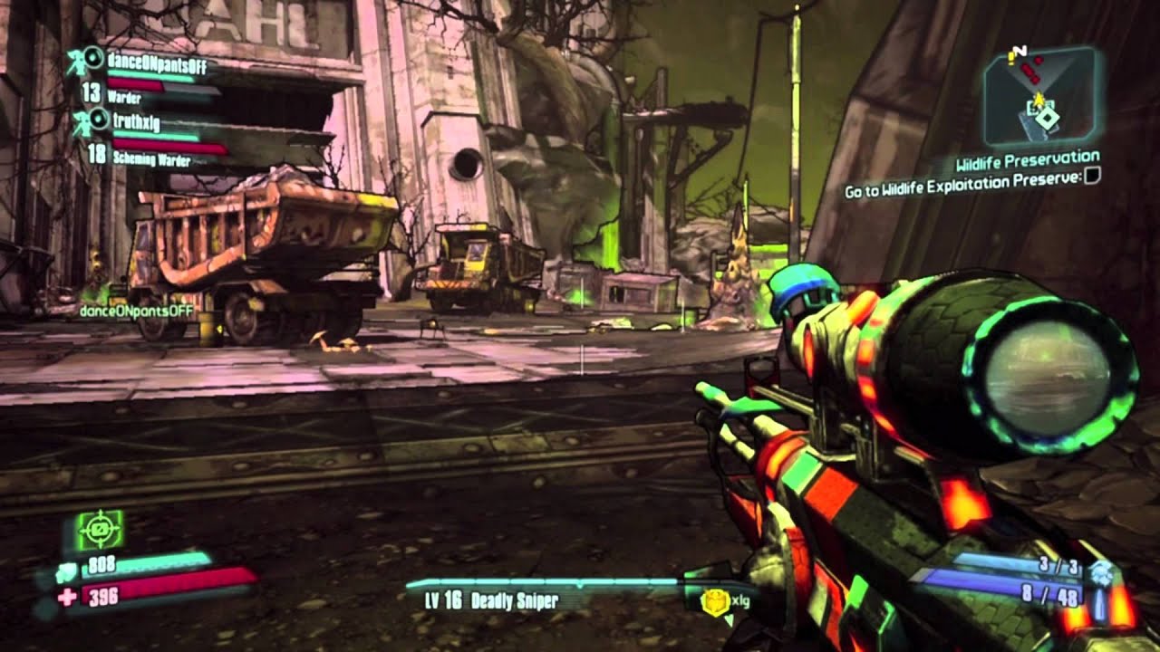 Borderlands 2 - How To Find The Minecraft Easter Egg - YouTube