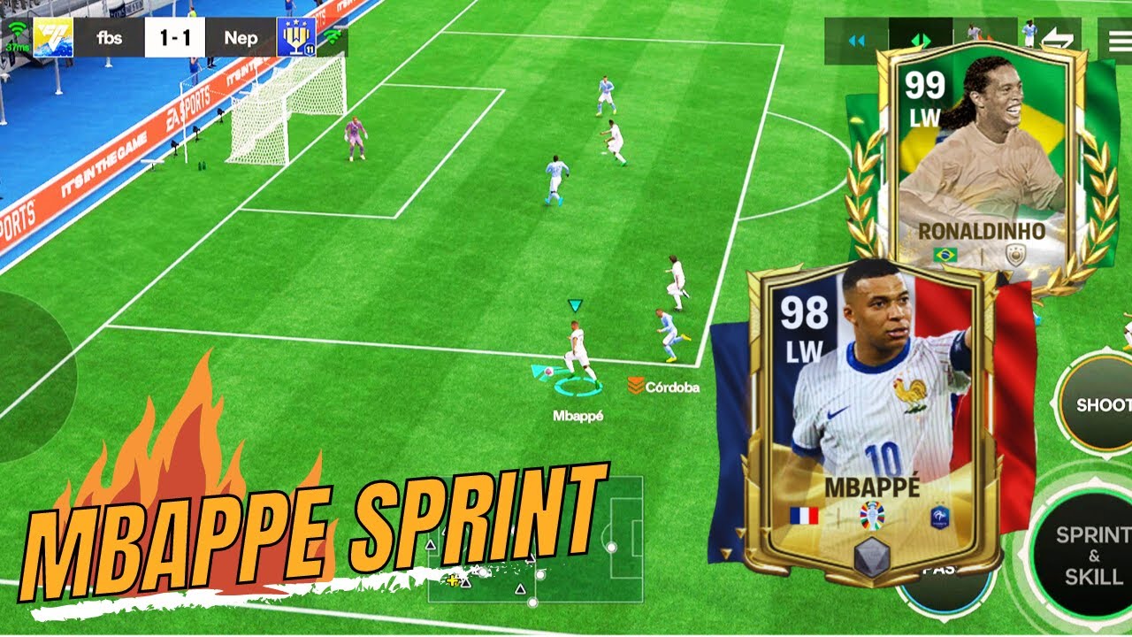 Kylian Mbappe Ronaldinho Samba Skills & Bellingham Attacking - EA FC 24 ...