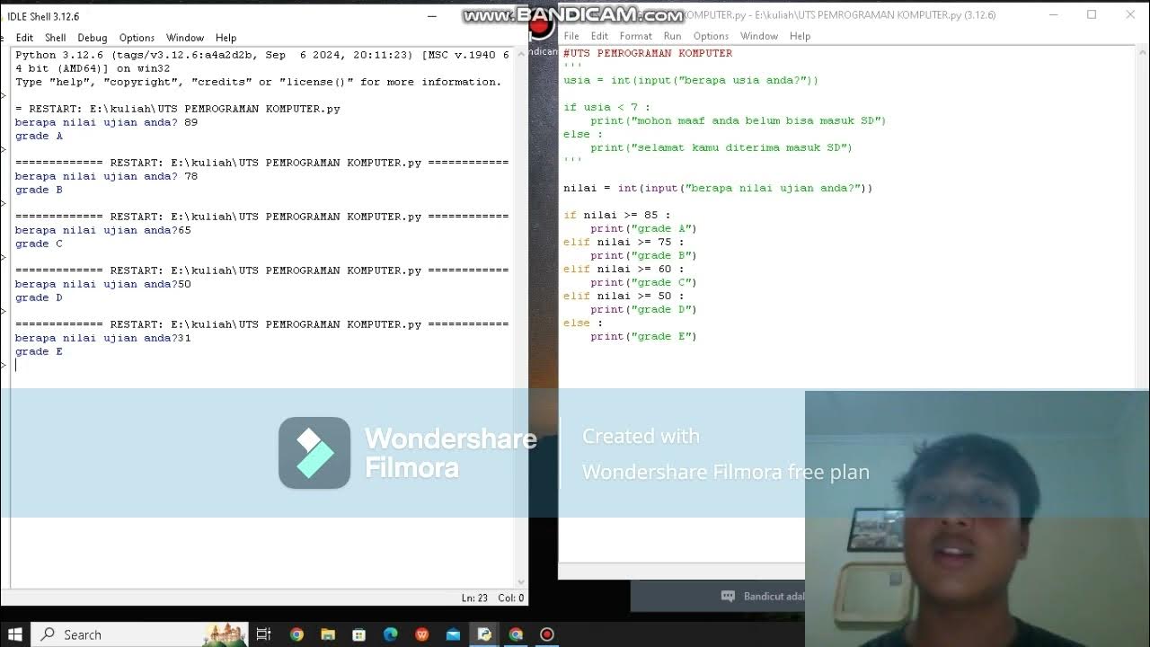 UTS PEMROGRAMAN KOMPUTER - YouTube