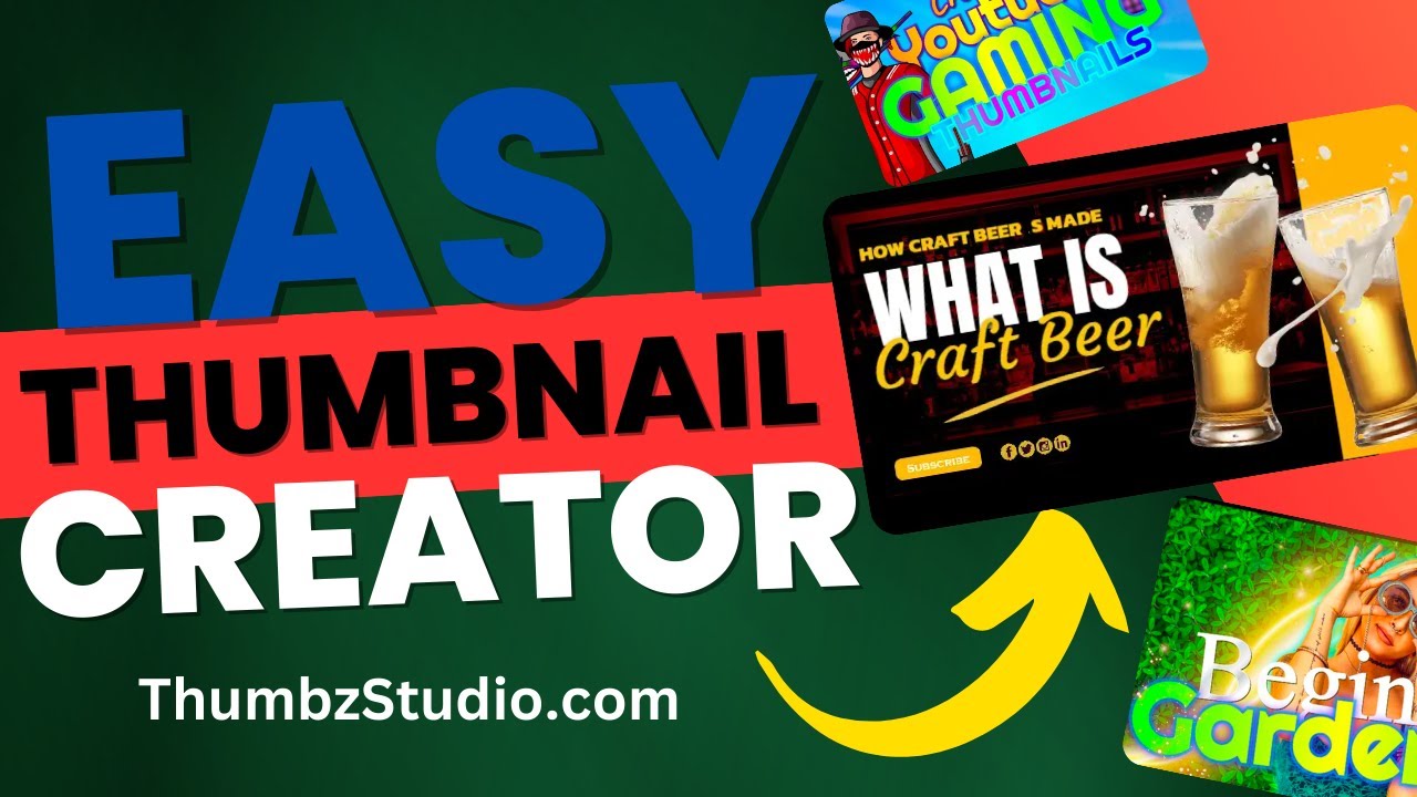 Easy Beer YouTube Thumbnail Creator Tool for YouTube Thumbnails - YouTube