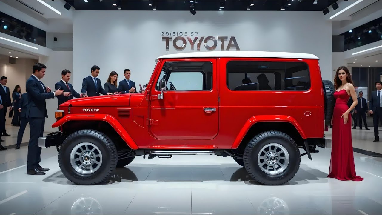 New 2025 Toyota Land Cruiser FJ40: The Iconic Off-Roader Reborn! - YouTube