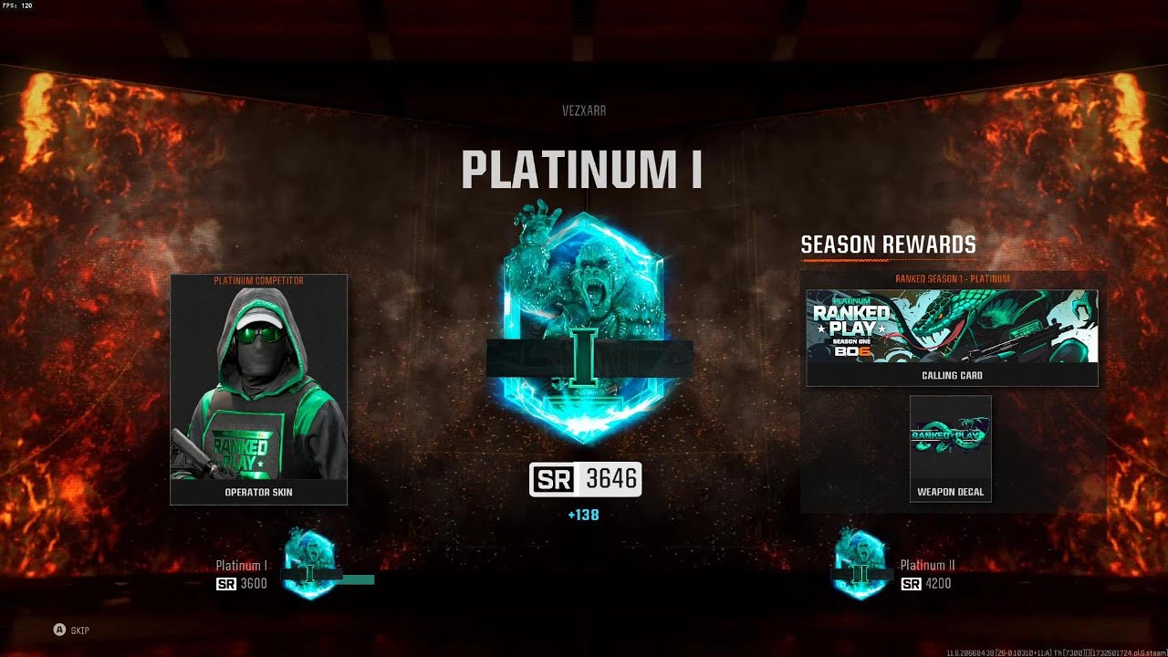 HITTING PLATINUM RANK IN BO6 RANKED - YouTube
