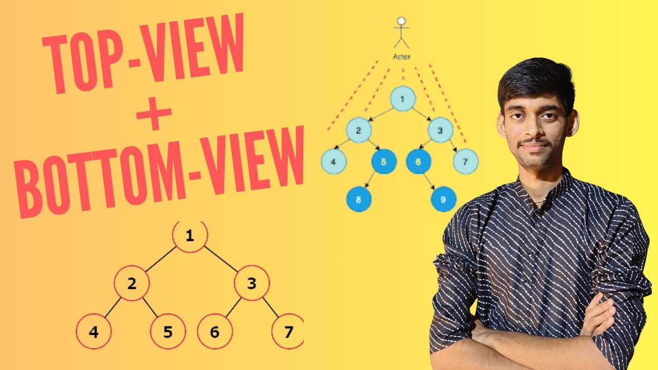 Top and Bottom View of Binary Tree || Intuition + Code || Breadth First Search - YouTube