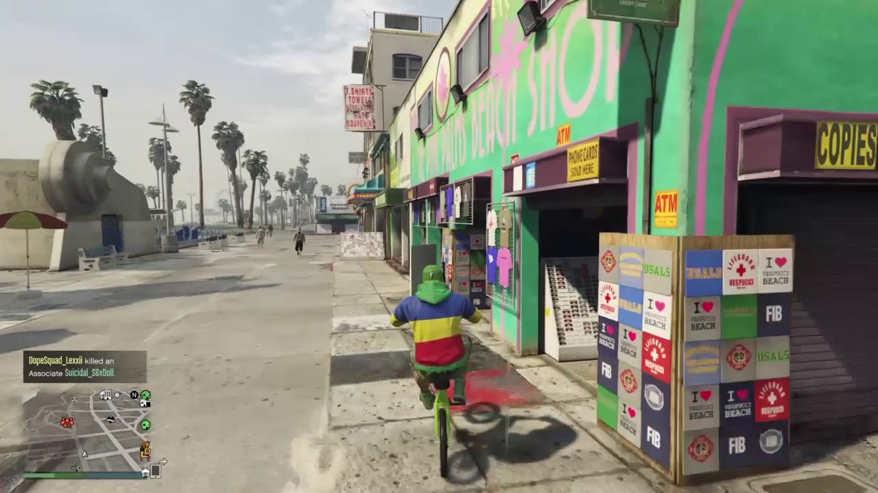 RIDING IN LBC COMPTON GANG ZONE (BMX IN THE HOOD) GTA 5 - YouTube