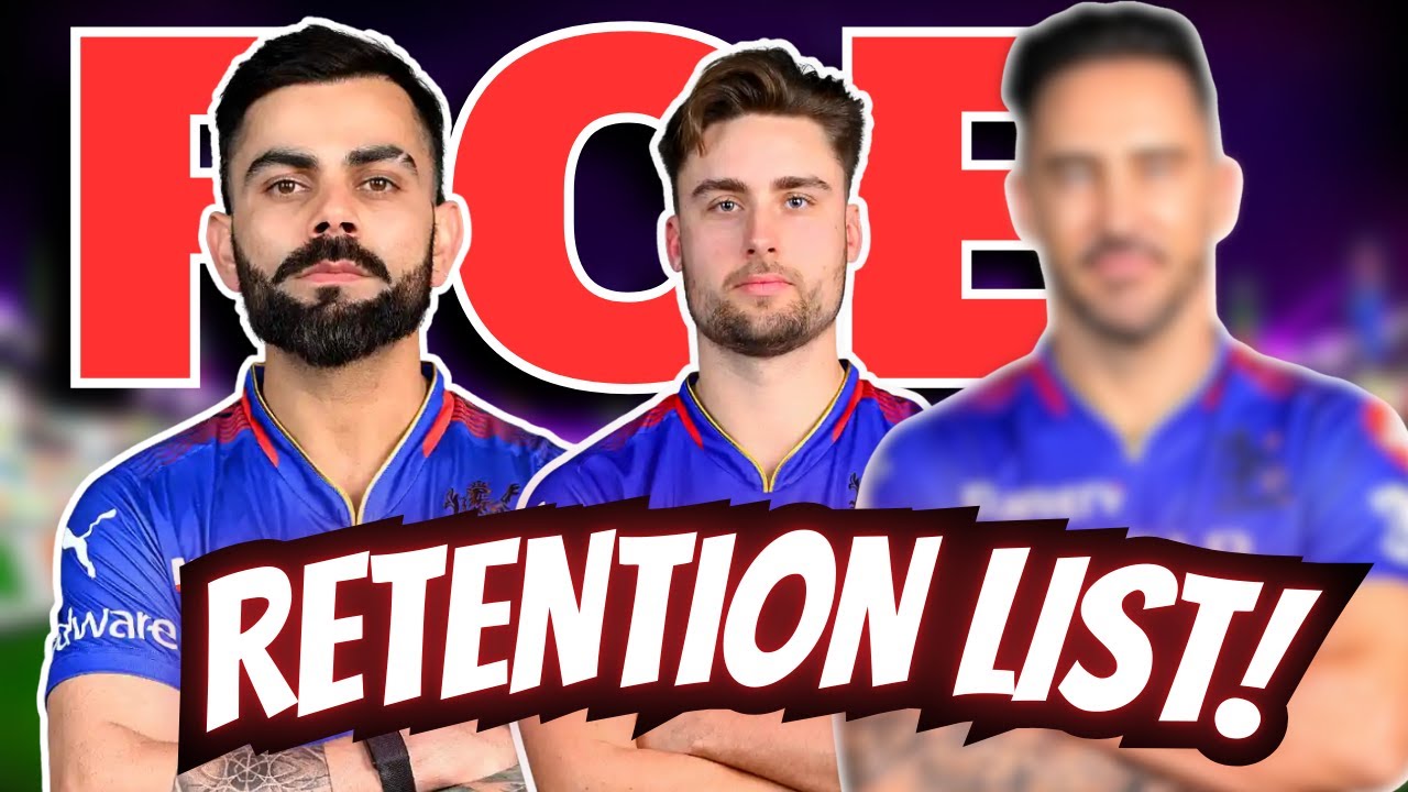🔴 IPL 2025:- RCB Retention, Releases, and Targeted Players - YouTube