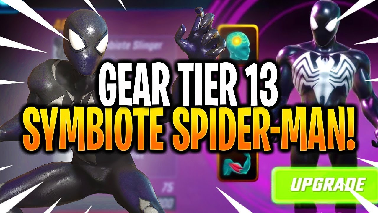 *NEW* GEAR TIER 13 SYMBIOTE SPIDER-MAN RANK UP & GAMEPLAY! - MARVEL ...