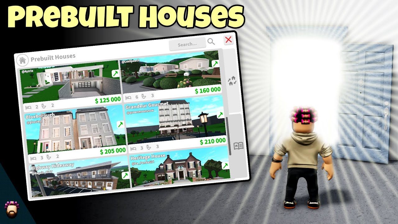 Touring All Prebuilt Houses In Bloxburg! - YouTube