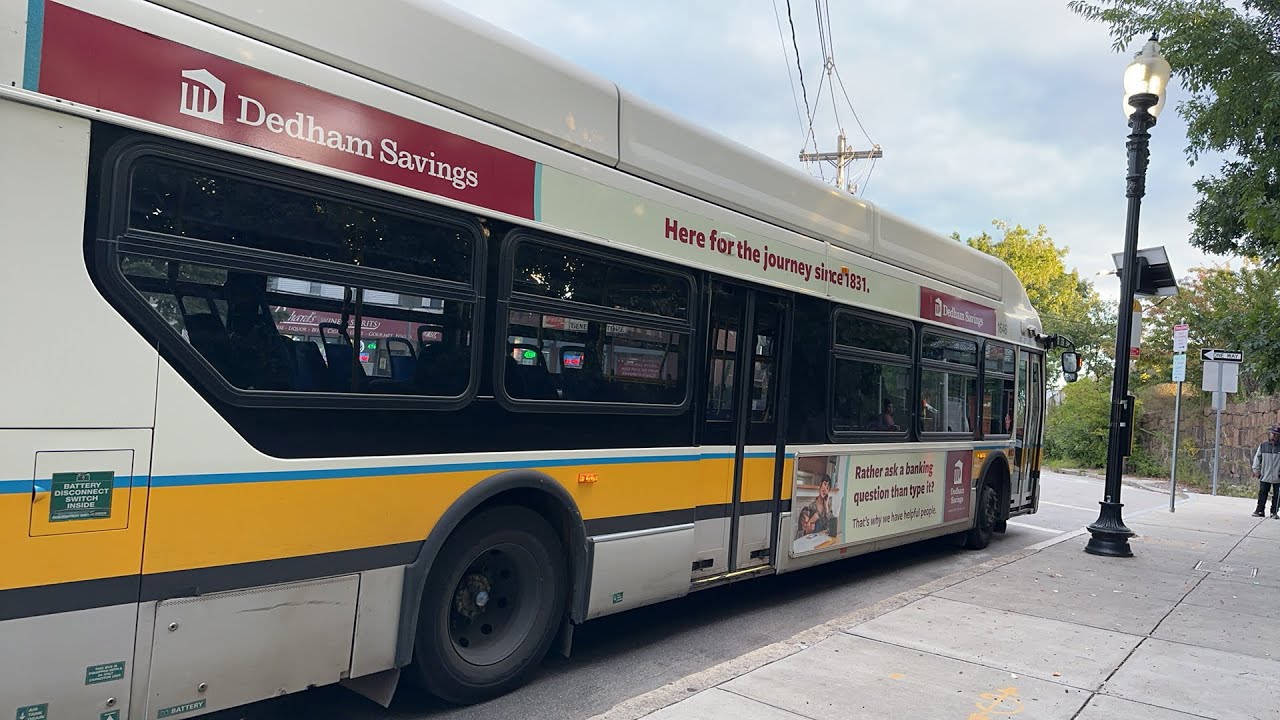 MBTA Route 32 (Wolcot Sq to Forest Hills) - YouTube