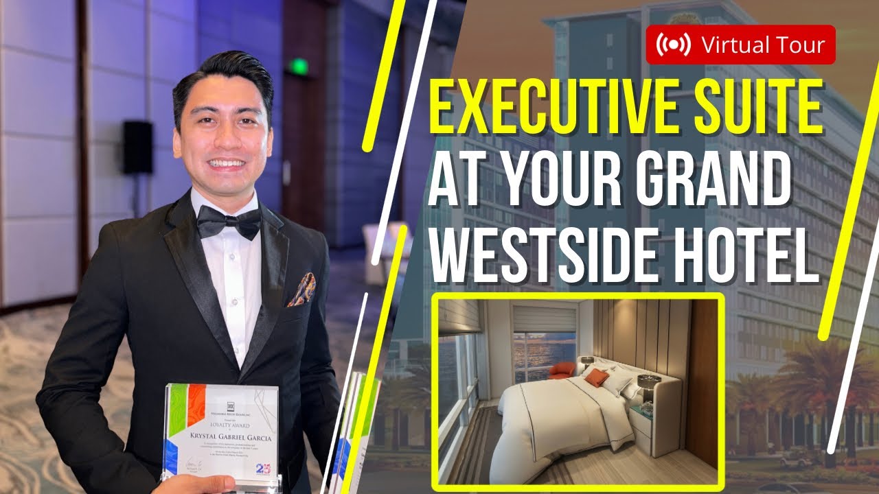 QUICK PEAK INSIDE YOUR EXECUTIVE SUITE | Grand Westside Hotel - YouTube