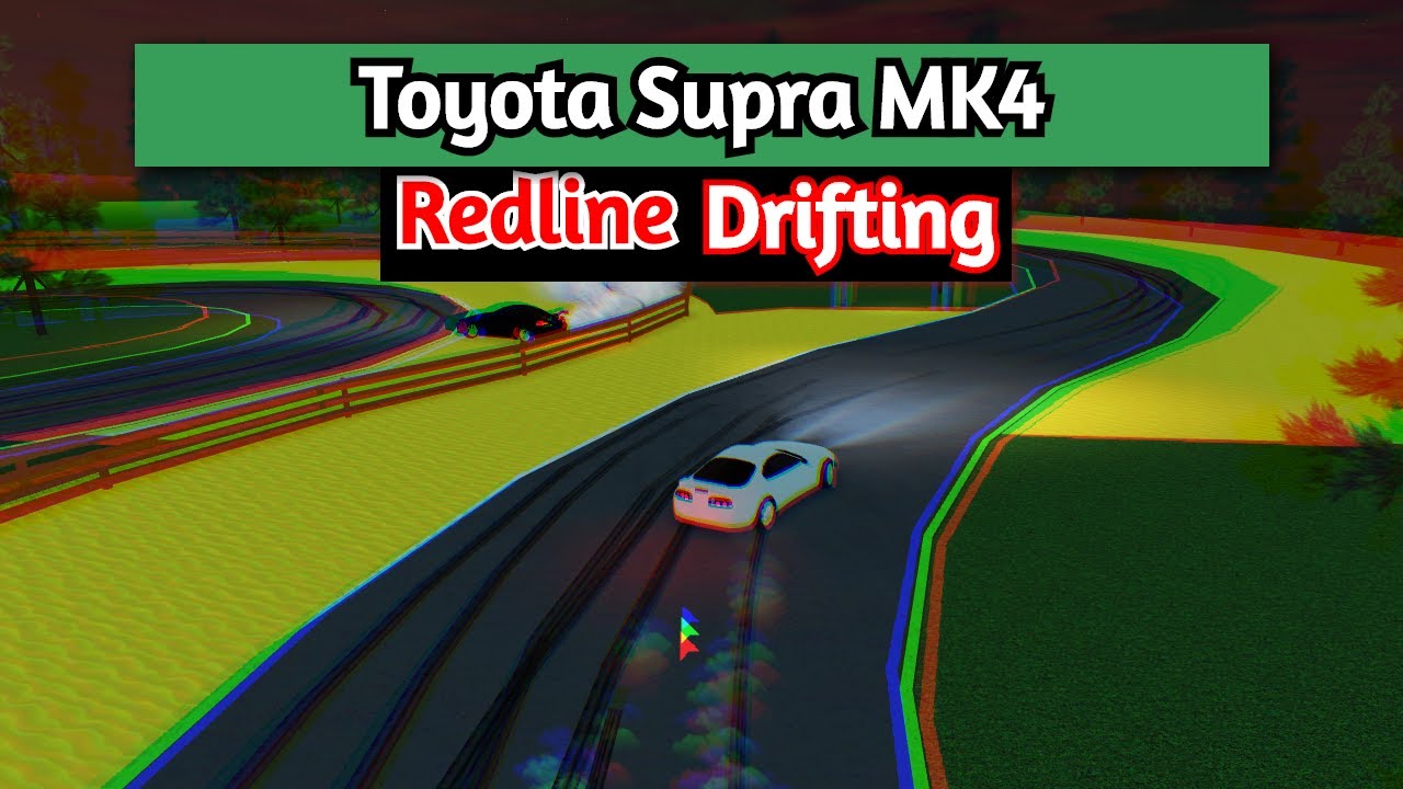 Riding in my Toyota Supra MK4 | Roblox - Redline Drifting - YouTube
