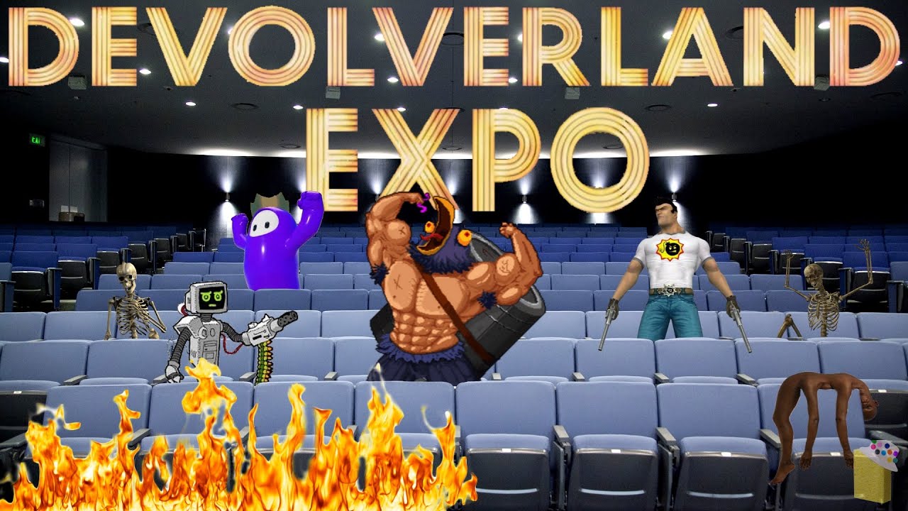 Spongejay1 Plays: Devolverland Expo | THE FUTURE IS NOW! - YouTube