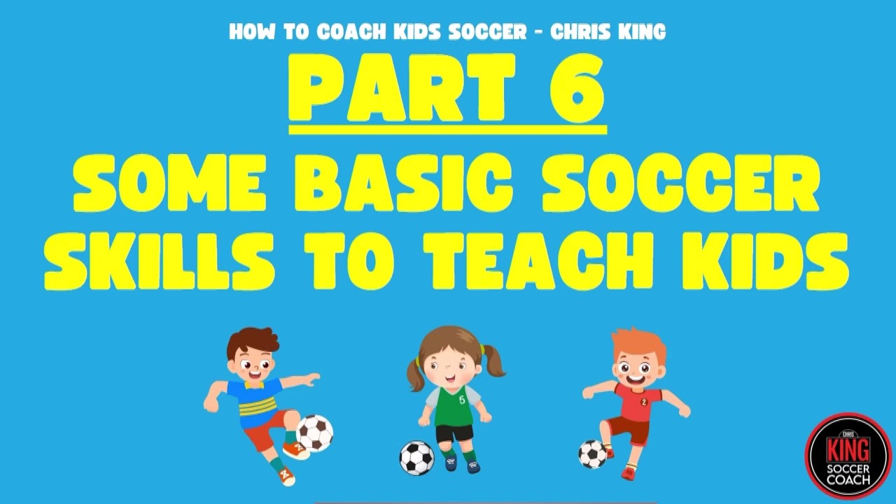 How to coach kids soccer - Essential skill: Toe Taps