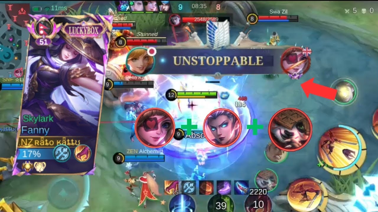 PSY BEAST FANNY VS THREE COUNTERS (FANNY HYPERCARRY) - YouTube