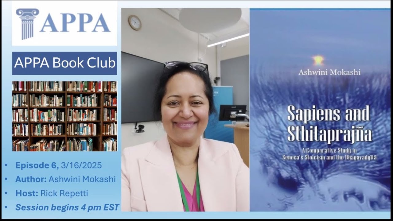 APPA Book Club #6: Featured Guest: Ashwini Mokashi, Hosted by Rick Repetti - YouTube