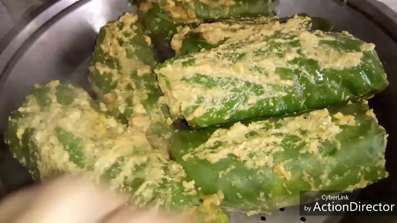 Arvi k patte k pakode | rikwach recipe | pakoda recipe - YouTube