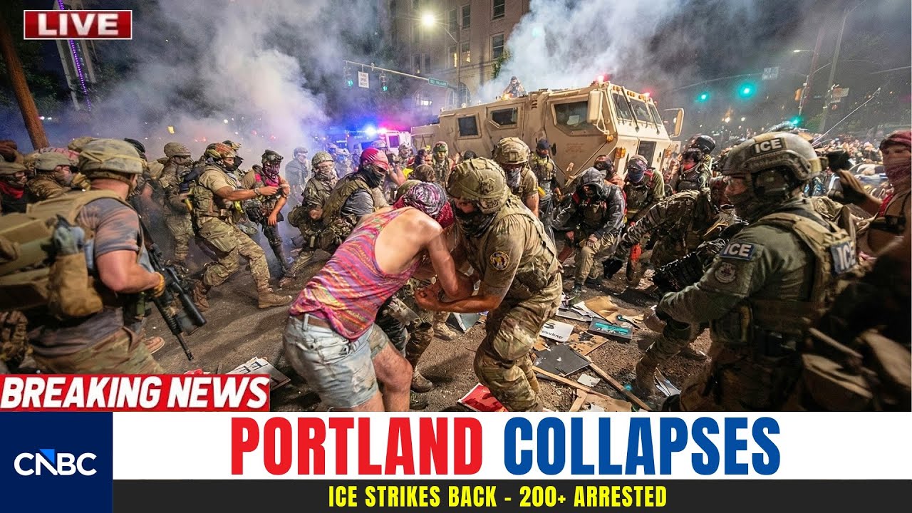 Night 19: Illegals INVADE Portland... ICE Unleashes 'ZERO MERCY' Deportation Unit - YouTube