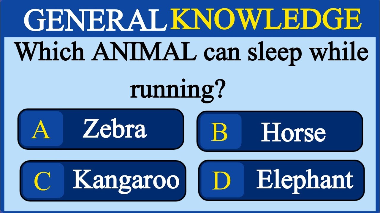 How Good Your General Knowledged?Take this 30-Question Quiz To Find Out ...
