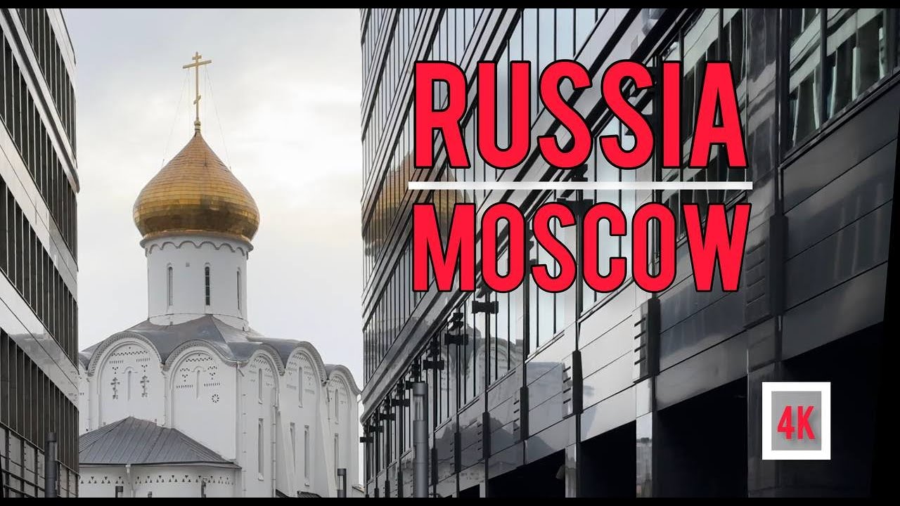 Moscow 4k Walking Tour - Virtual Walking Tour - City Walk With Real ...
