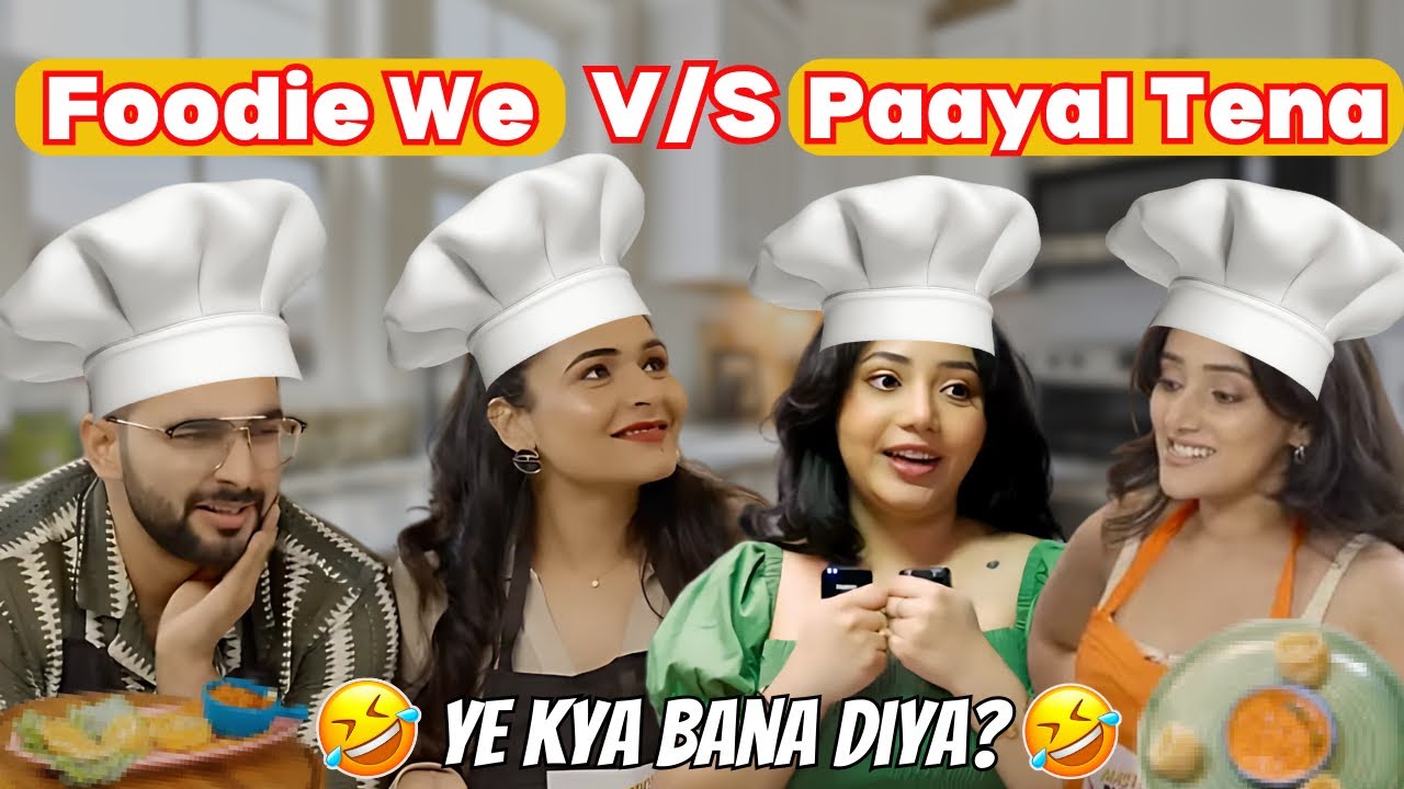 Food challenge | cooking challenge ⁠ @FoodieWe VS Paayal Tena - YouTube